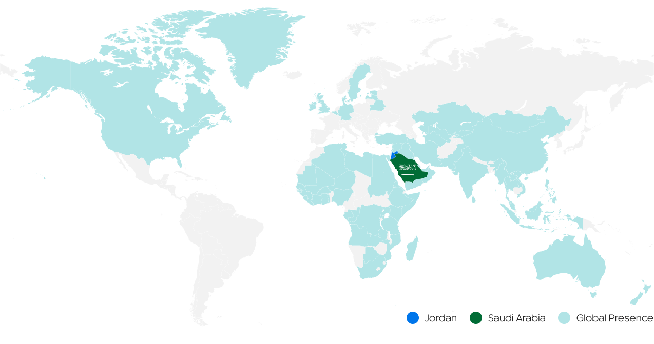 Our International Presence - Deemah